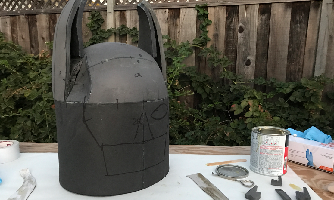 Lego Minifigure Costume Build, Part 1 | The Albertson Halloween House